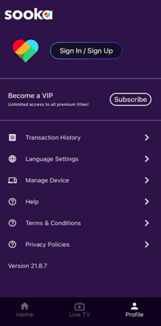 How to check sooka application version? – sooka